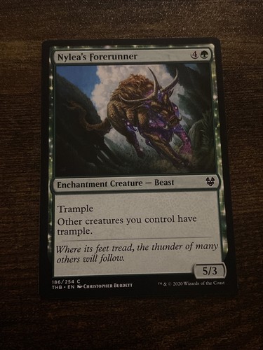 Nylea's Forerunner 186/254 Theros Beyond Death MTG Magic The Gathering ...