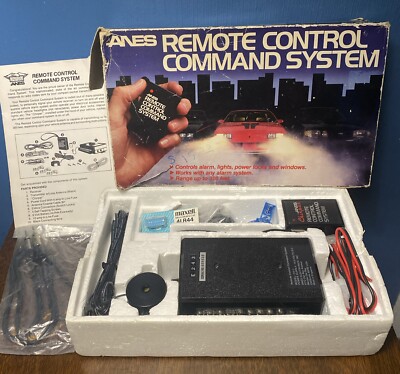 VINTAGE ANES Remote Control Command System - Auto Car Security Alarm ...