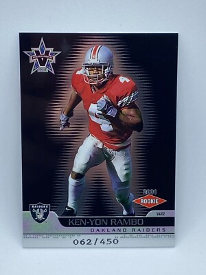 Ken-Yon Rambo 2001 Vanguard RC 62/450 Raiders Ohio State Buckeyes | eBay