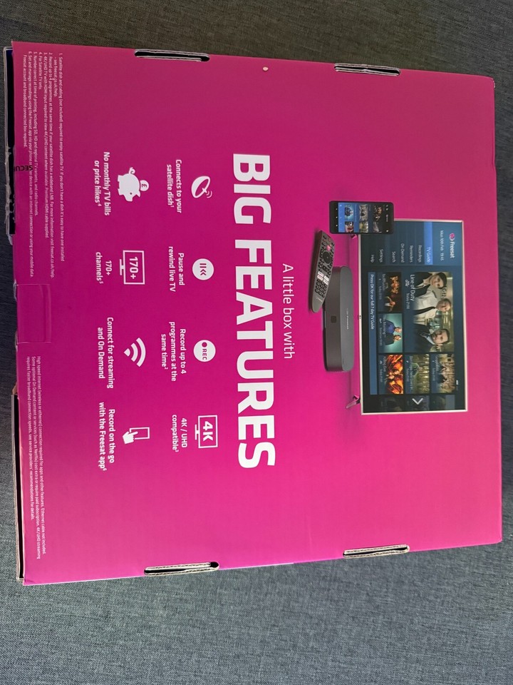Free SAT Recordable 4K Satellite TV Box 500GB | eBay UK
