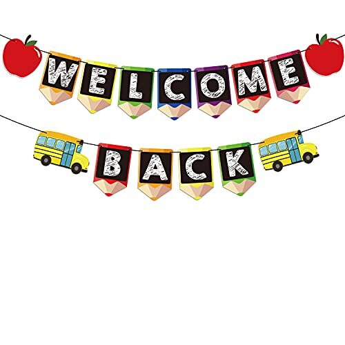 Classroom Banner Primer Dia De Clases Bienvenidos Sign Spanish Welcome ...