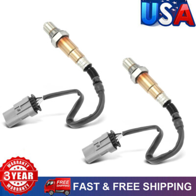 2PCS Oxygen Sensor For Chevrolet Cruze 1.4L L4 Turbocharged 2016 2017 ...