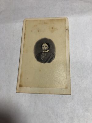 Antique Victorian Women CDV Photo Photograph Civil War Era | eBay