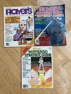 Game Players Strategy Guide to Nintendo Games Magazines (3) | eBay