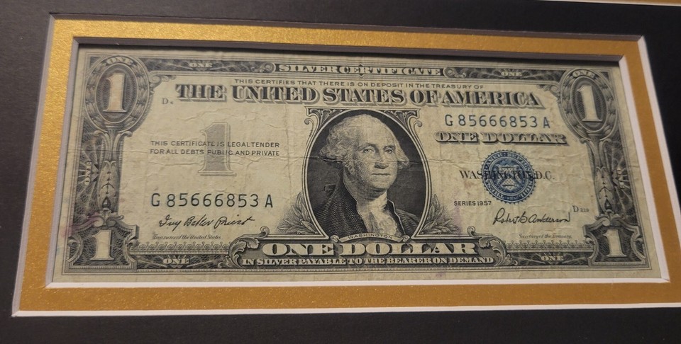 Fancy serial # 1 dollar bill - Divine Devil's Note 666 Priest Signed ...
