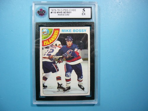 1978/79 O-PEE-CHEE HOCKEY CARD #115 MIKE BOSSY ROOKIE RC KSA 5 EX NICE ...