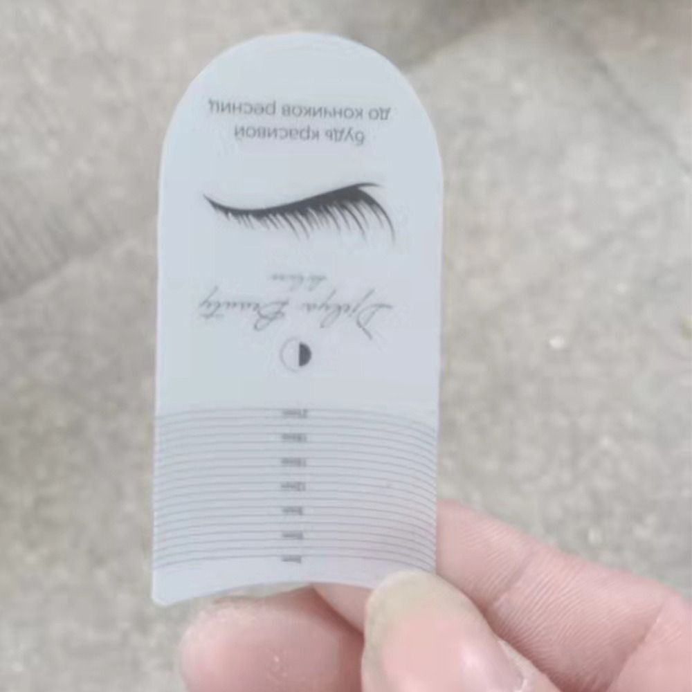 Ruler Eyelash Ruler Eyelash Stencils Ruler for Measure Eyelashes Length ...