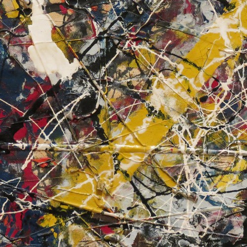 40W"x30H" NUMBER 17A (DETAIL) 1948 by JACKSON POLLOCK - DRIP CHOICES of ...