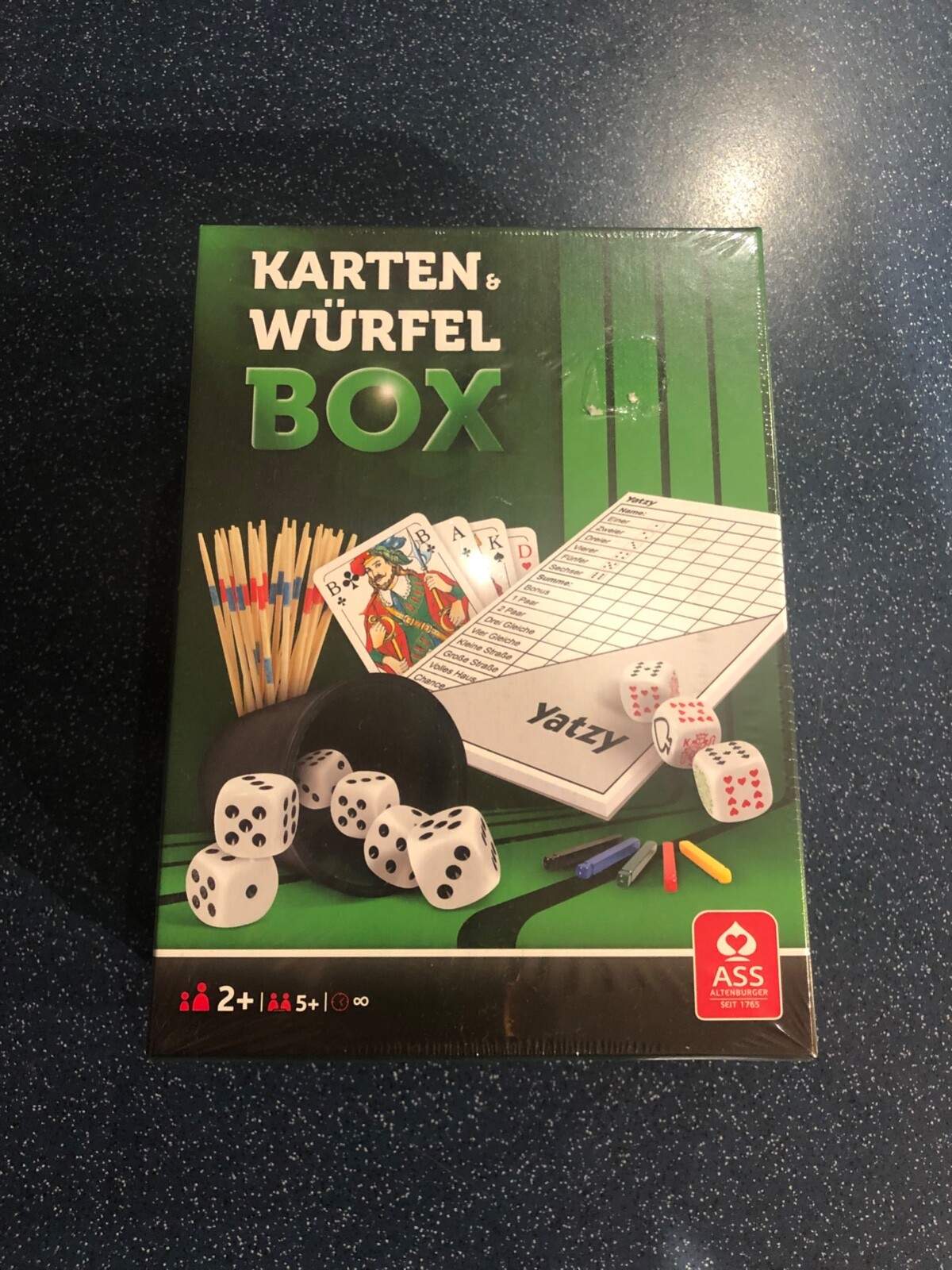 ASS Altenburger KARTEN & WÜRFEL BOX Knobeln Mikado ab 5 Jahre neu | eBay.de