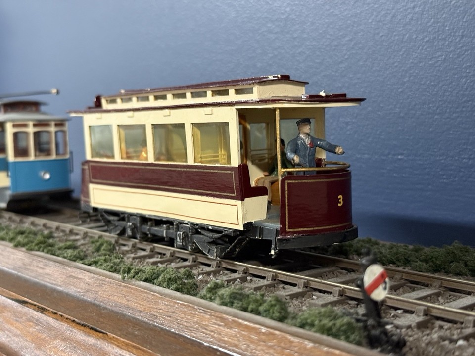 Two Kit Built O Gauge 1:43 Trams. Terry Russell Trams. Good Condition ...
