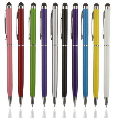ONE (1X) 2-in-1 Universal Touch Screen Stylus + Ballpoint Pen For Phone ...