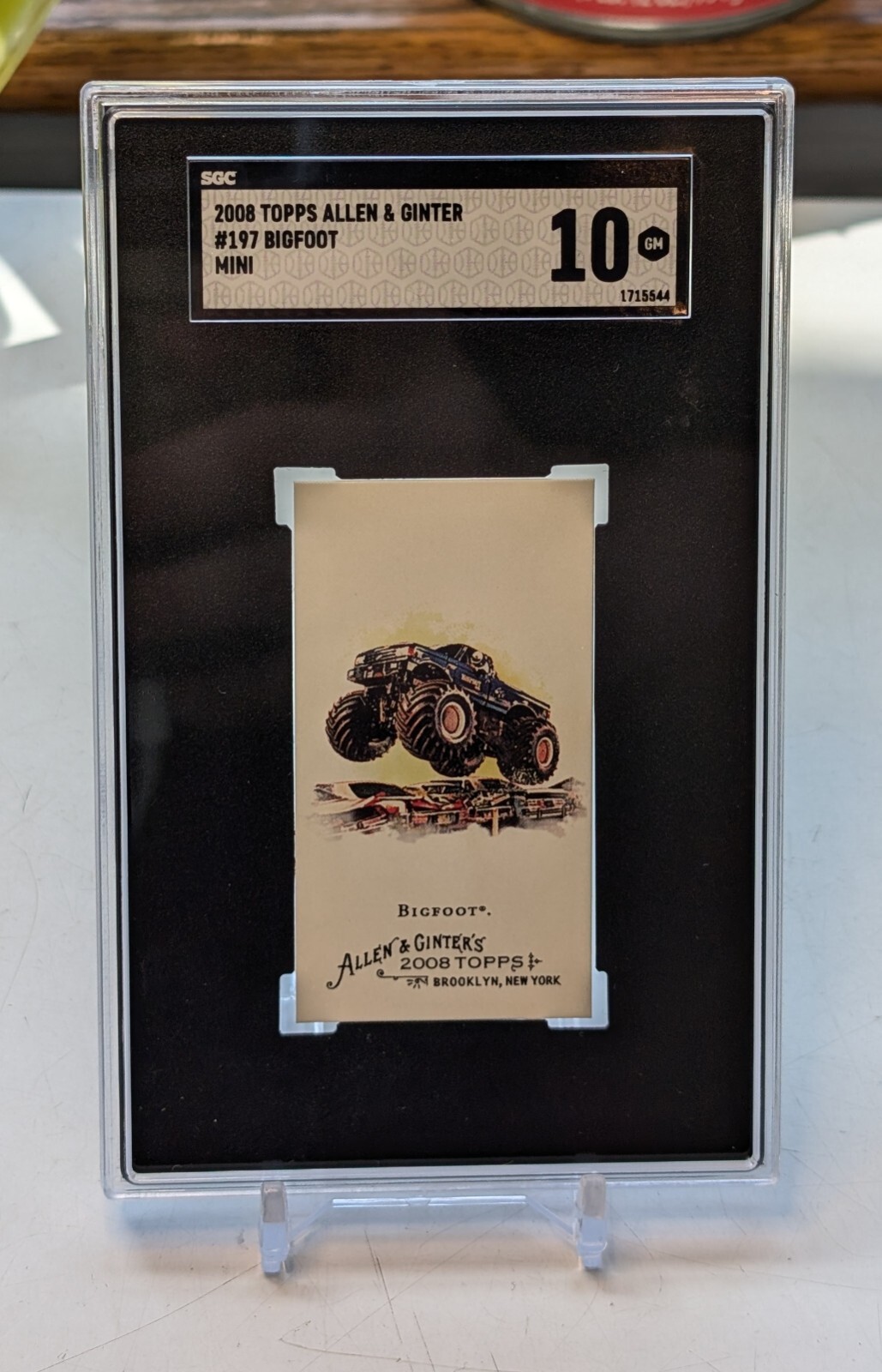 2008 Topps Allen & Ginter's - Mini Allen & Ginter Back #197 Bigfoot for ...