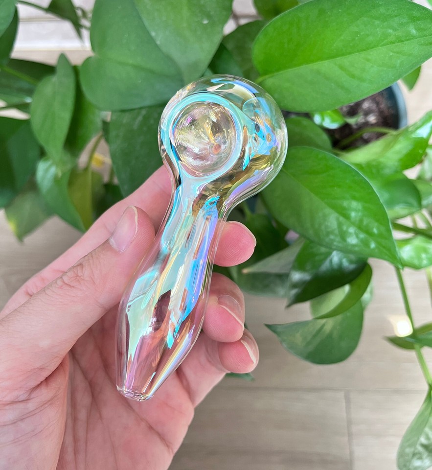 4 Inch Glass Tobacco Pipe Colorful Smoking Pipe Bowl Hand Pipe | eBay