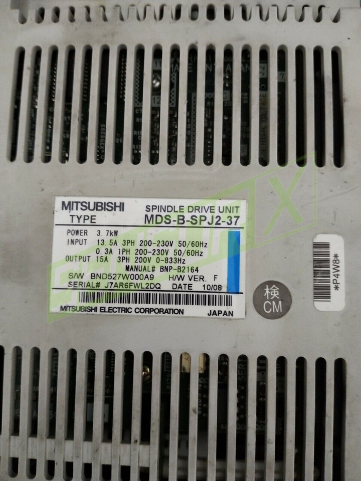 1PC MITSUBISHI SPINDLE DRIVE UNIT MDS-B-SPJ2-37 MDSBSPJ237 USED FREE ...