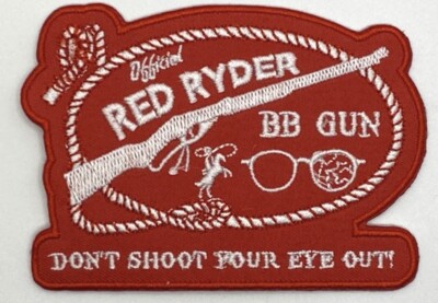 Red Ryder BB Gun Christmas Story Iron Sew Patch Vintage Style Retro | eBay