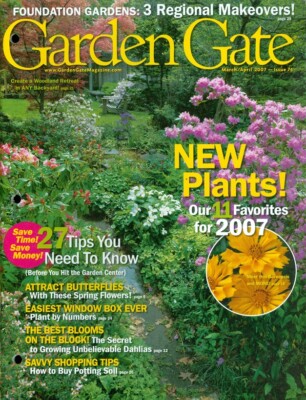 2007 Garden Gate Magazine: Foundation Gardens Regional Makeovers/11 New ...