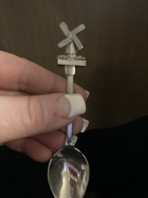 Dutch windmill souvenir mini spoon | eBay