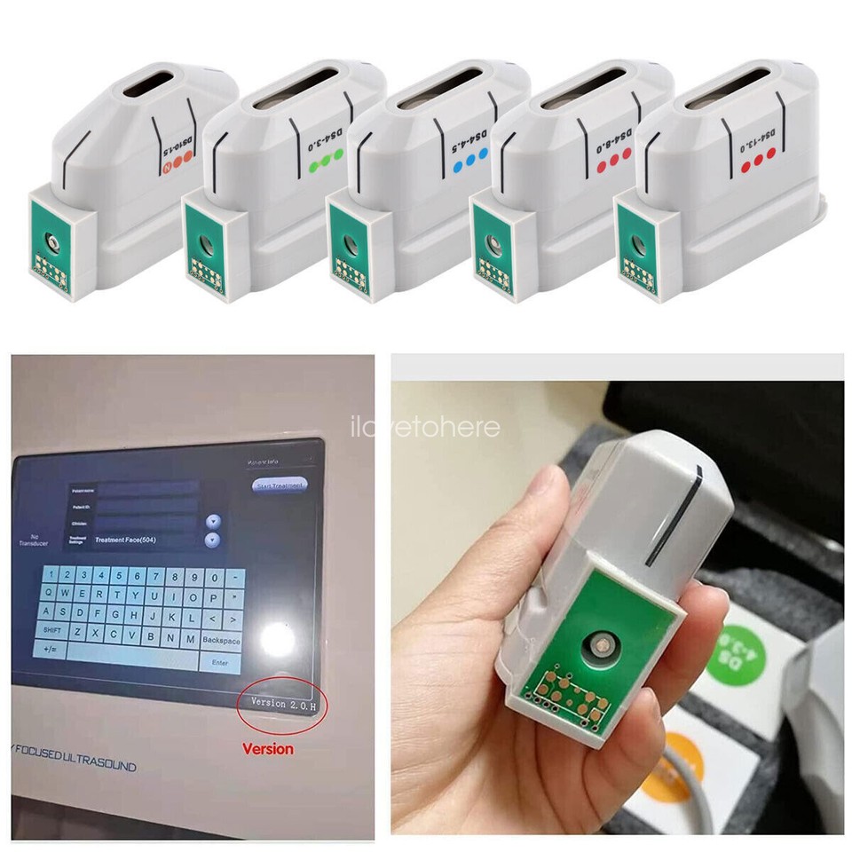 4D/3D/ Cartridge Tips Replacement Transducer Shots Probe Part For Face ...