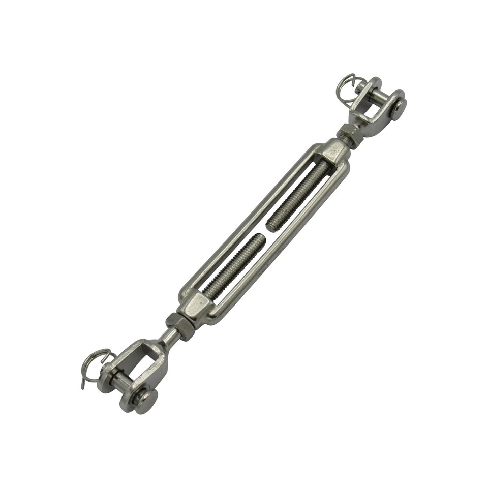 Stainless Steel Rigging Screw Fork & Fork M8 (8MM Open Body Turnbuckle ...