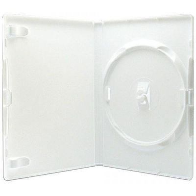 DVD COVER/CASES WHITE SINGLE 2 DISC - 14MM - 1 case - | eBay Australia
