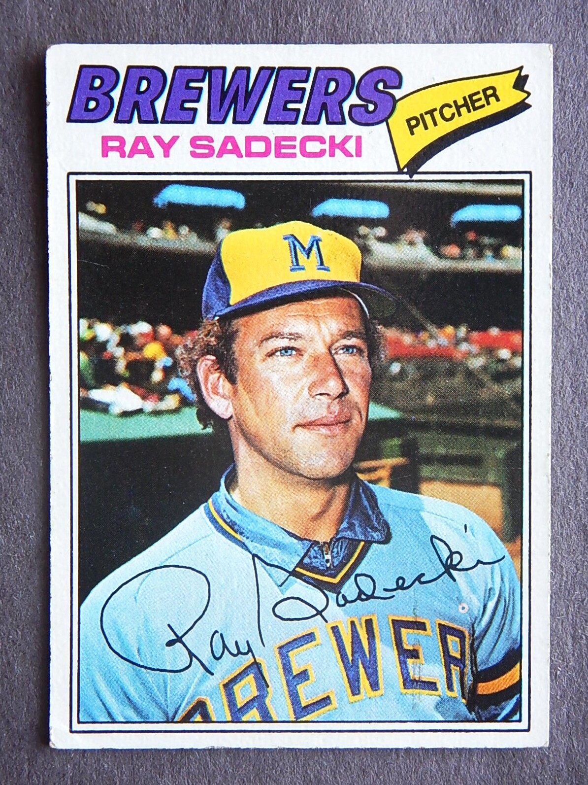 Jim Slaton #604 Topps 1977 Baseball Card (Milwaukee Brewers) VG | eBay