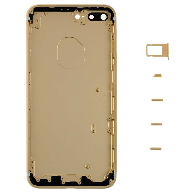 Door with Frame for Apple iPhone 7 Plus CDMA GSM Gold Rear Back Panel ...