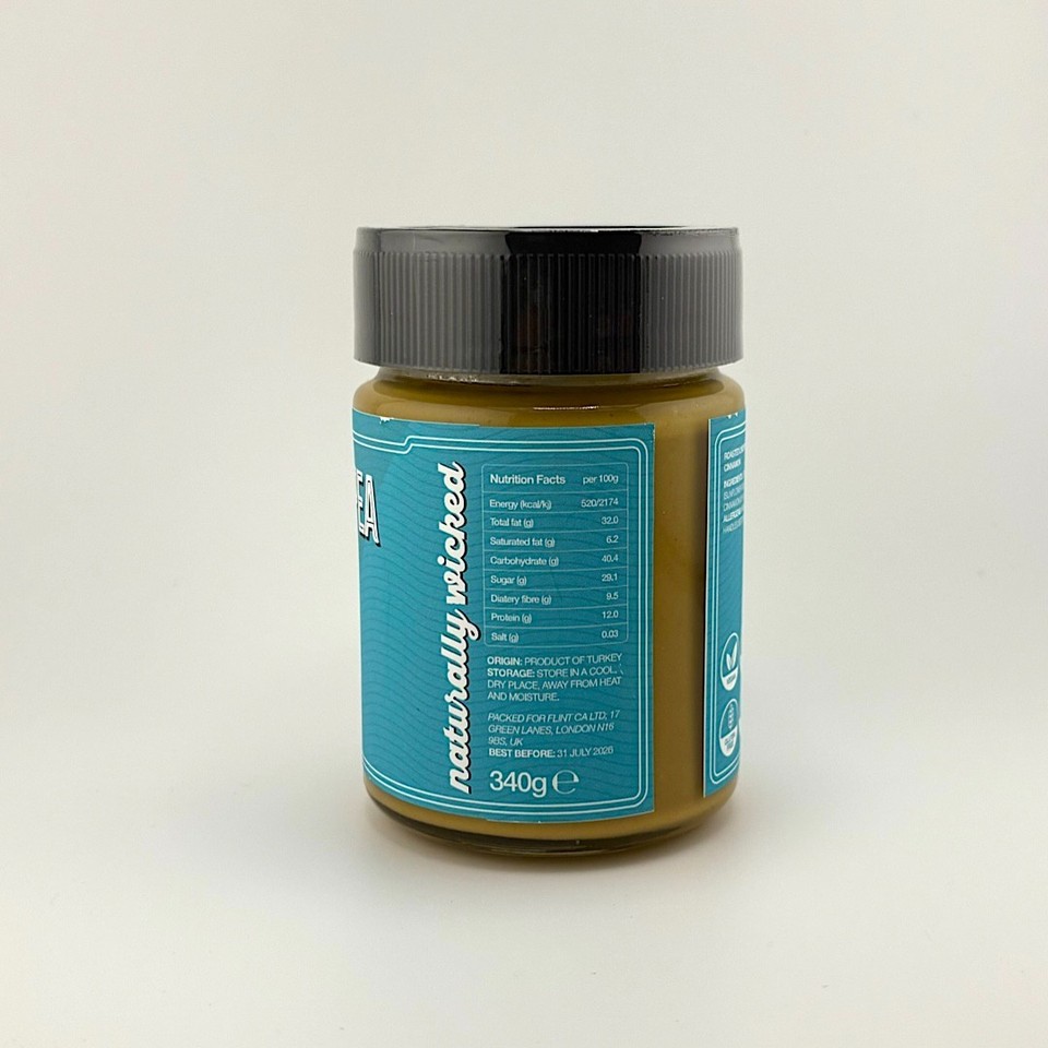 Cinnamon Chickpea Spread 340g Jar 12gr Protein Vegan Natural No ...