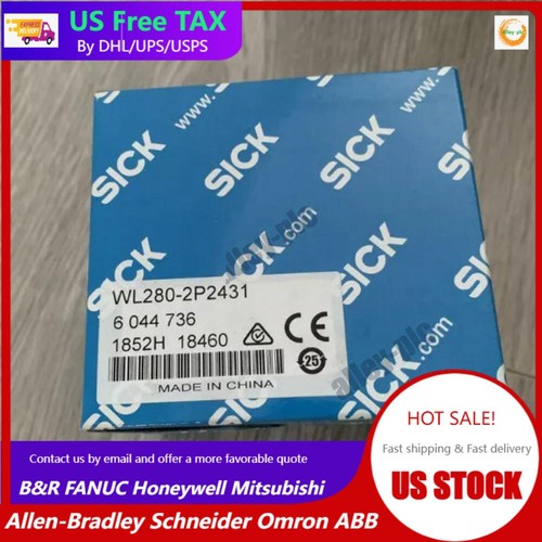 New SICK WL280-2P2431 6044736 WL2802P2431 Photoelectric Switch, | eBay