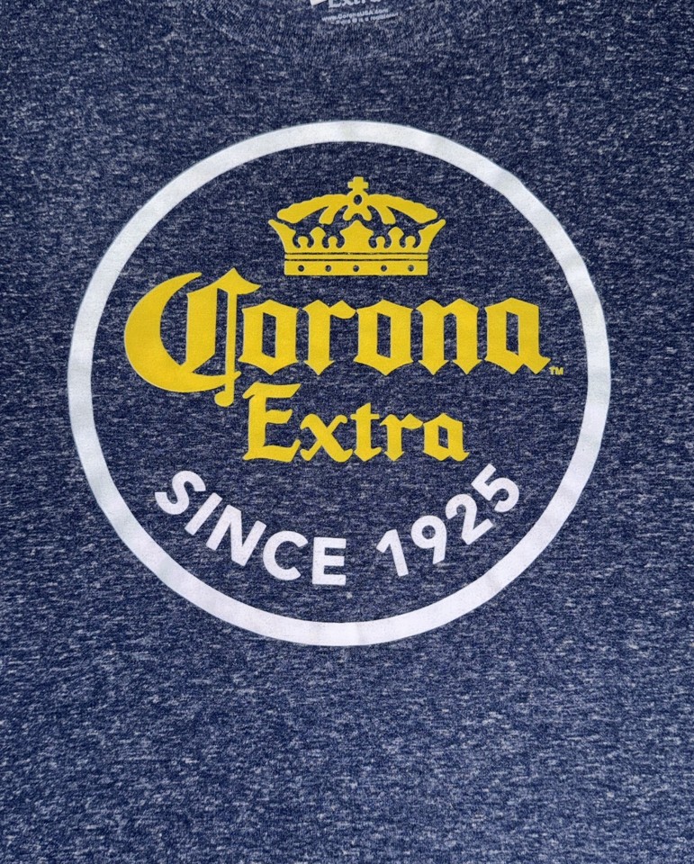 Corona Extra Beer Cerveza Men's Official Merchandise Since 1925 Tee T ...
