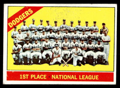 1966 Topps #238 Los Angeles Dodgers | eBay