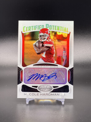 2021 Mecole Hardman Jr. Certified Potential Auto Signature 20/30 CP-MHJ ...