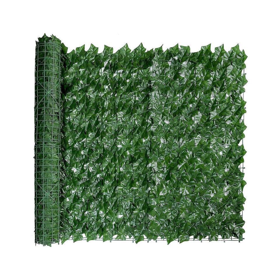 3M Artificial Hedge Ivy Leaf Garden Fence Wall Privacy Balcony ...