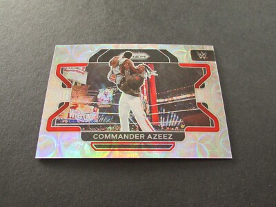 2022 Prizm WWE Commander Azeez Card #89 Premium Box Set Prizm /199 | eBay