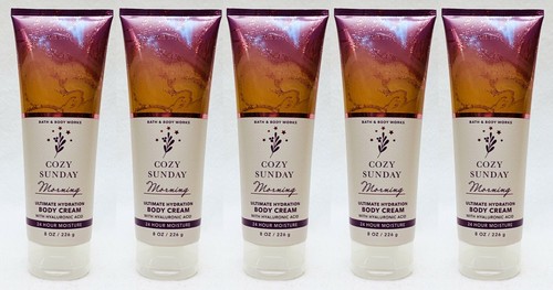 5 Bath Body Works COZY SUNDAY MORNING Ultimate Hydration Body Cream 8 ...