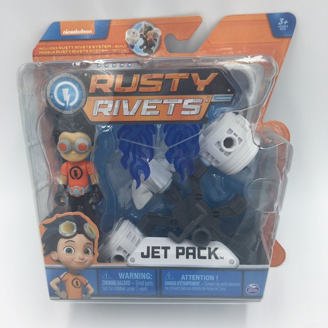 Rusty Rivets Jet Pack Building Set Action Figure Playset Nickelodeon Q1 ...