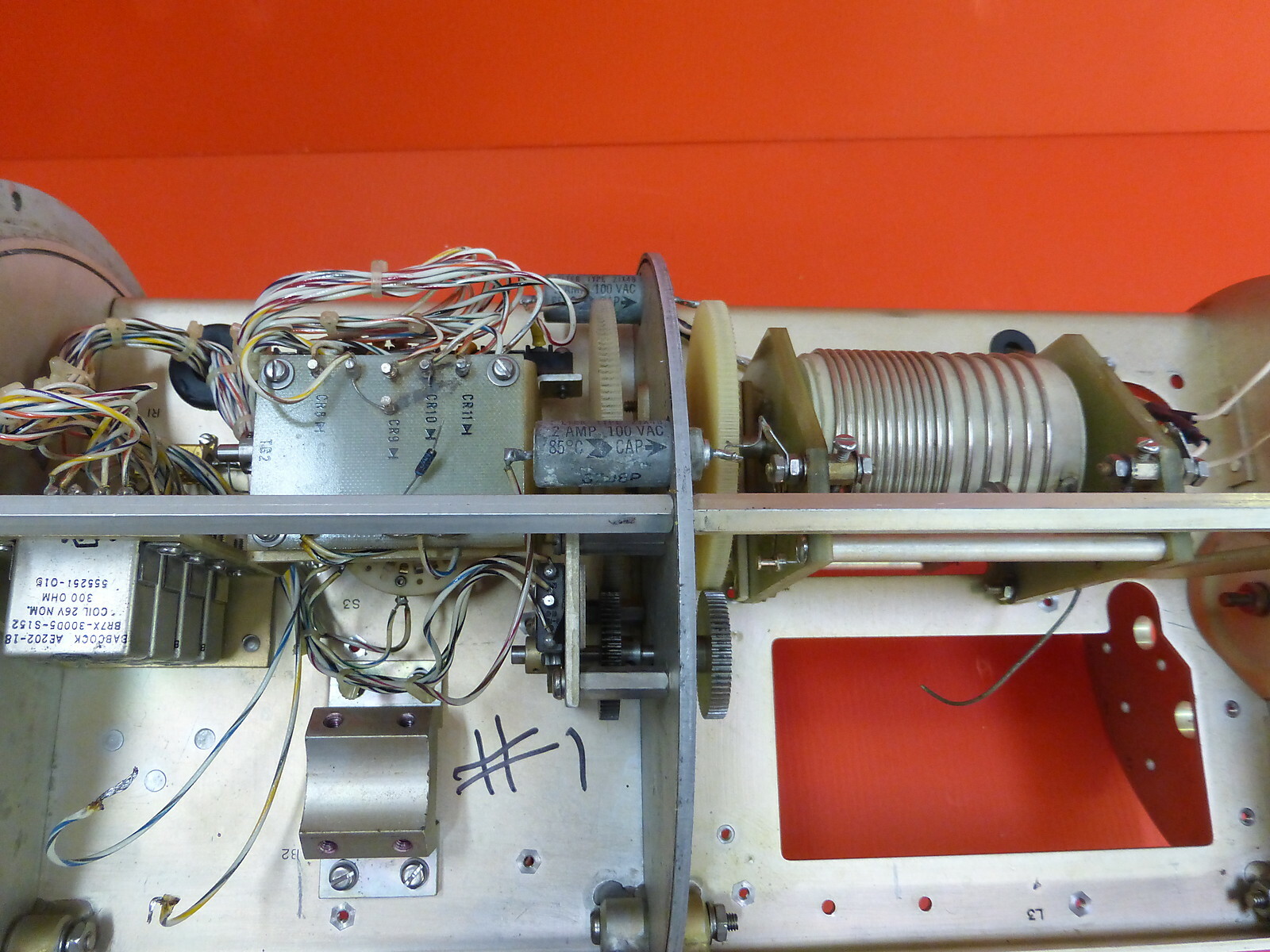 CU-937/UR HF ANTENNA COUPLER FOR AN/WRC-1-& AN/URT-24 NAVY MILITARY ...