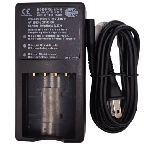 220V QA108600 QD108300 Charger D-74564 for HBC BA223030 BA223000 ...