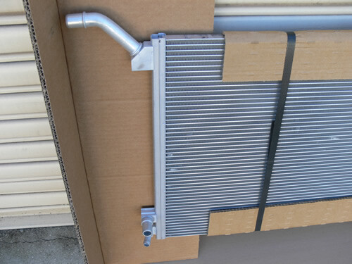 GENUINE LAND ROVER RADIATOR WATER CHARGE AIR COOLER RANGE ROVER VELAR ...