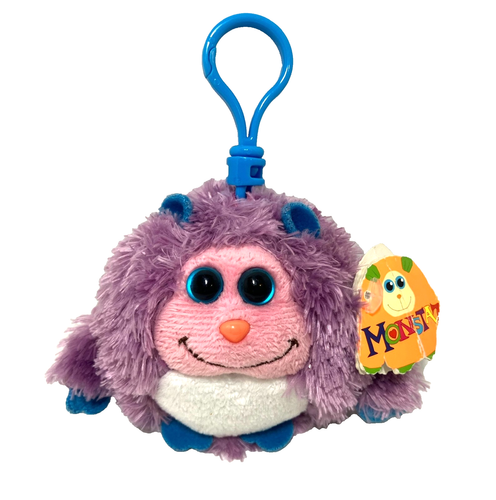TY 2012 Monstaz Zelda the Monster Plush 3" Keychain Backpack Clip | eBay