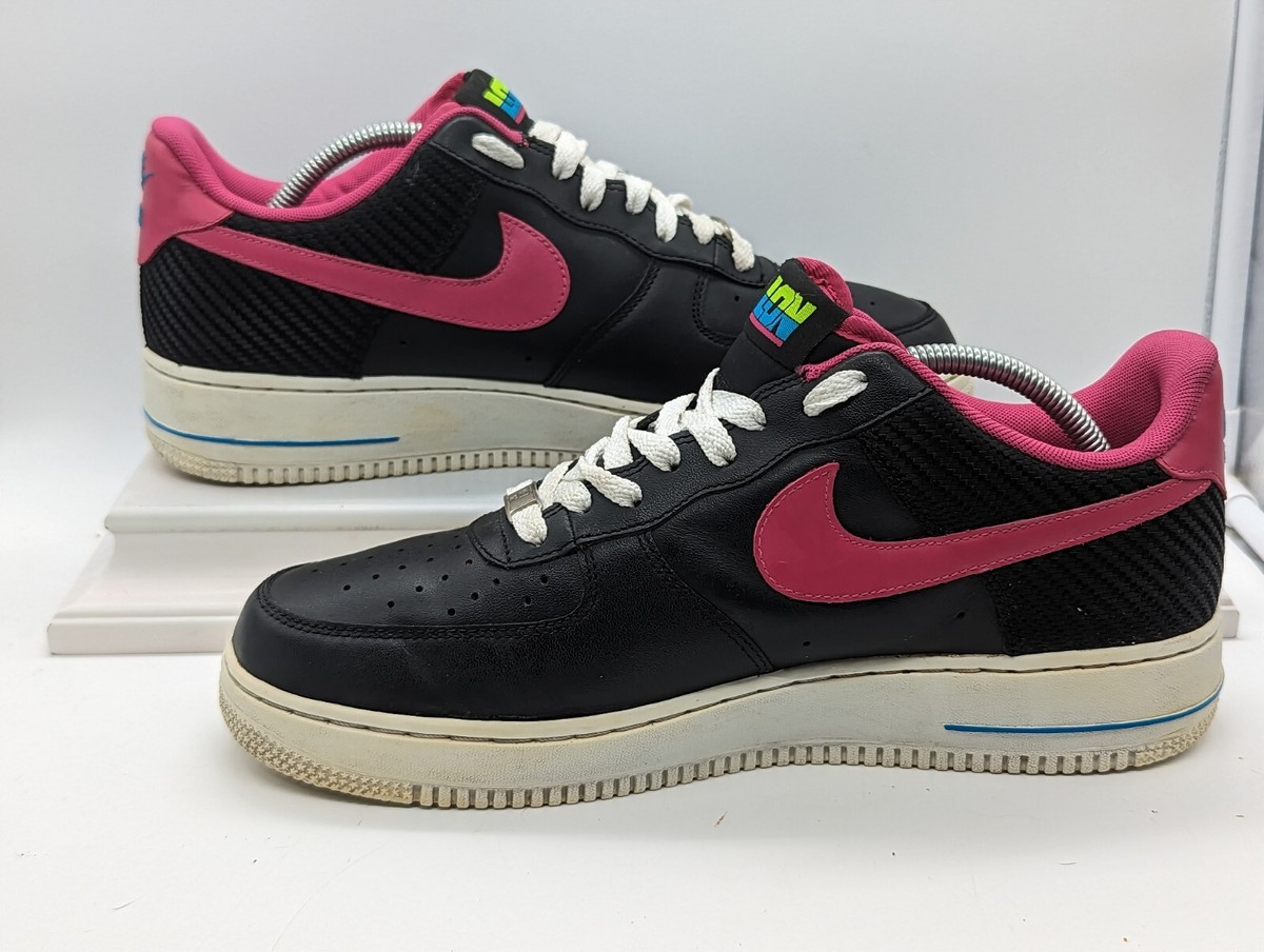 Nike Air Force 1 AF1 Low London Black Fireberry/488298-015 Nike Air Force 1 AF1 Low London Black Fireberry/488298-015