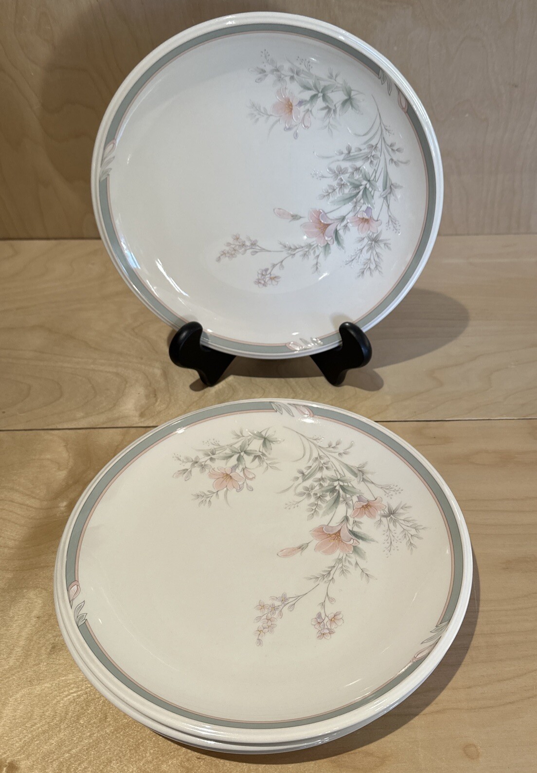 4 Noritake DINNER PLATE Keltcraft Misty Isle Collection 9159 Deerfield ...