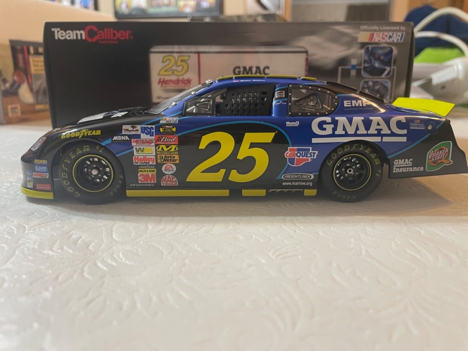 Team Caliber 2004 Brian Vickers #25 ditech.com/GMAC 1:24 Diecast Car | eBay