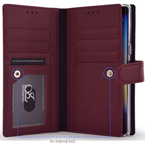 Dakota Genuine Leather Diary Case for iPhone 17 16 15 Pro Pro Max ...