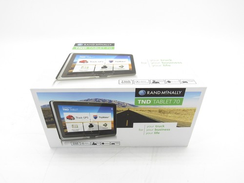 Rand McNally TND Tablet 70 TNDT70 7' Commercial Truck GPS New / Sealed ...