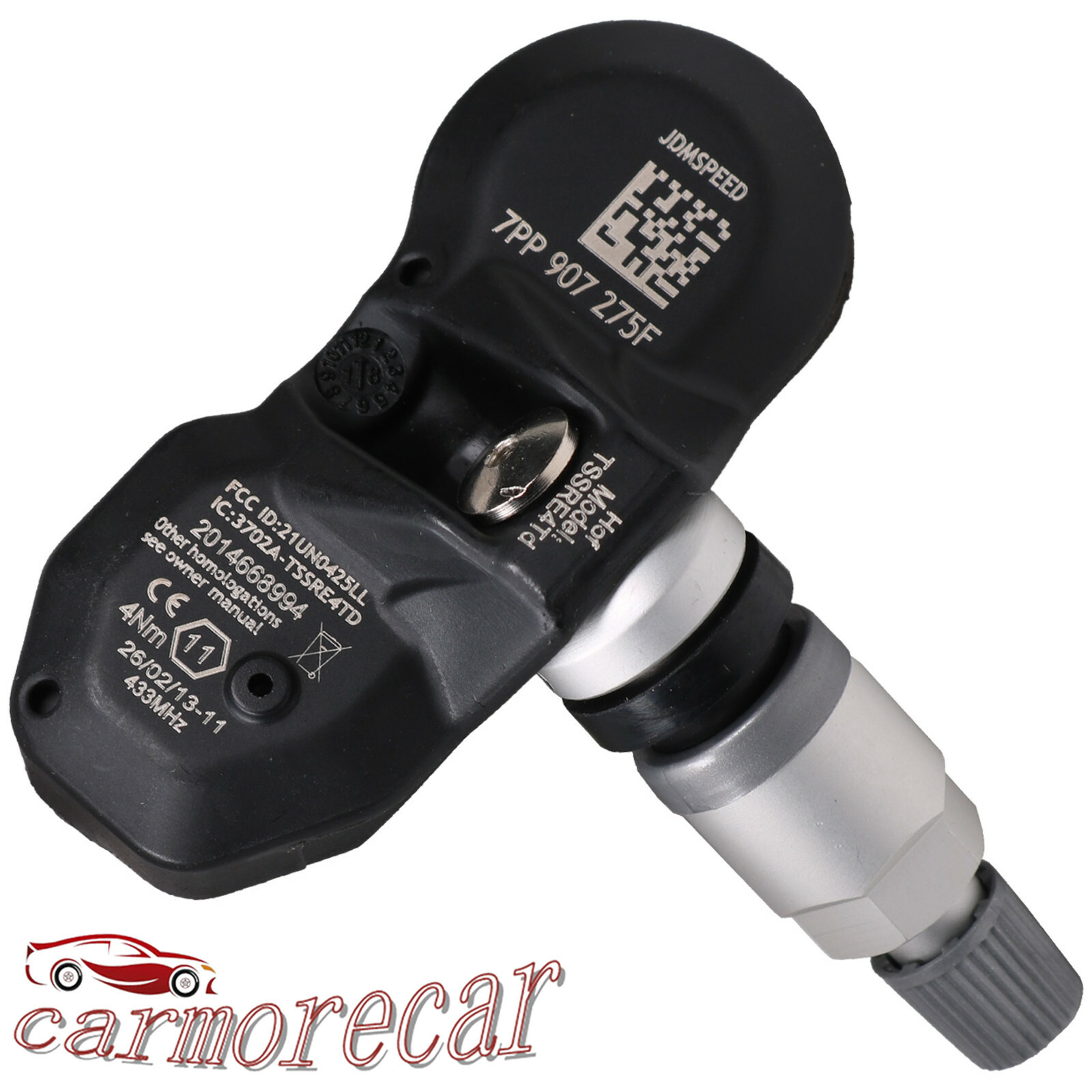 (4) 7PP907275F TPMS Tire Pressure Monitor Sensor 433MHZ For VW ...