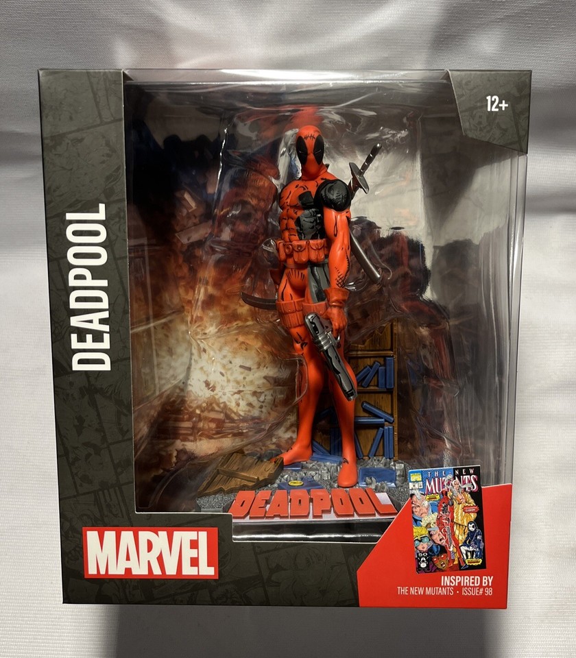 Mcfarlane Marvel DEADPOOL 1:10TH COLLECTIBLE / SCENE THE NEW MUTANTS ...