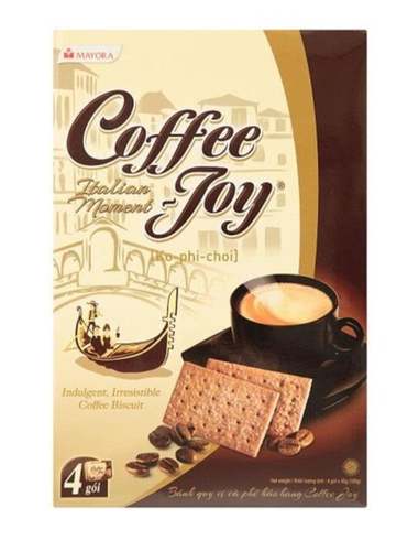 2 × Coffee Joy Biscuits Indulgent, Irresistible, (45g × 4 Packet) 180g ...