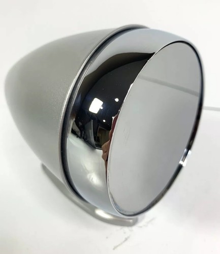 Pair Premium Bullet Style Silver Side Mirrors For 1965-1968 Ford ...