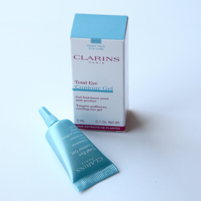 CLARINS Total Eye Contour Cooling Eye Gel - 0.1 Oz. 3 ml Sample Brand ...
