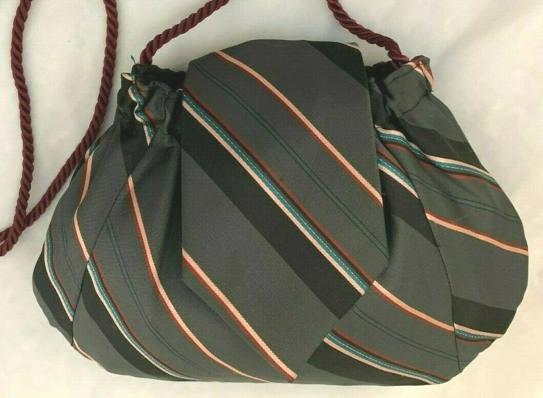 Necktie Purse With Flap